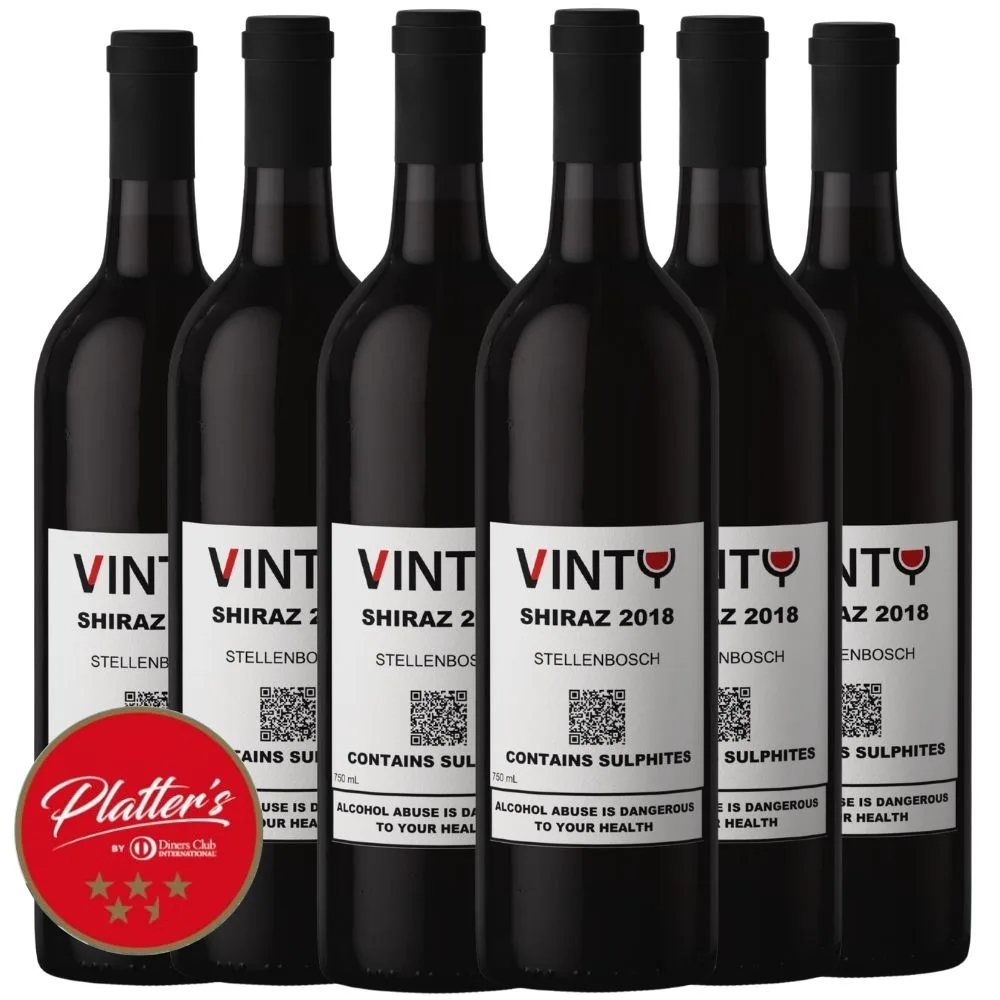 Shiraz 2018 - Stellenbosch - XCellar Standard Range – Vinty Wines