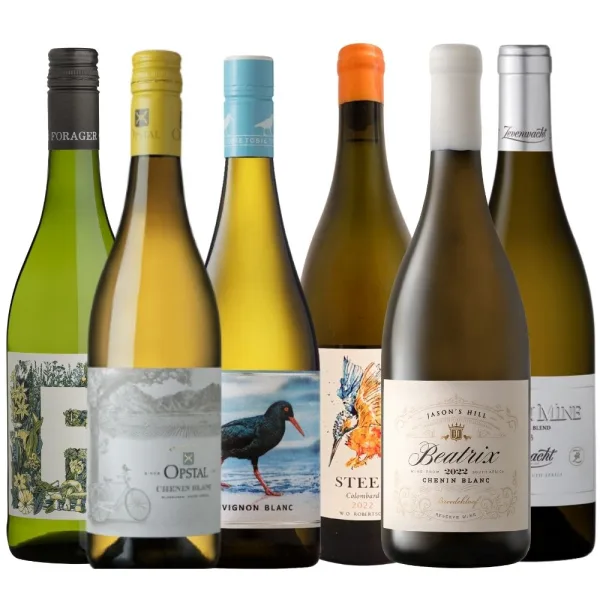 White Wine Mixed Case SA – 6 Bottles | Vinty Wines